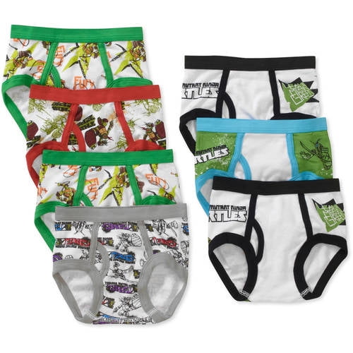 Ninja Turtles Toddler Boys Underwear, 7 Pack - Walmart.com