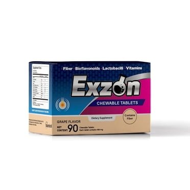 Nikzon Hemorrhoid Relief Tablets, 90 Chewable Tabs, Anti Inflammatory ...