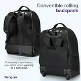 Targus 16 Inch Compact Rolling Backpack - TSB750US - Walmart.com