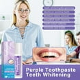Purple Toothpaste Whitening, Purple Toothpaste for Teeth Whitening ...