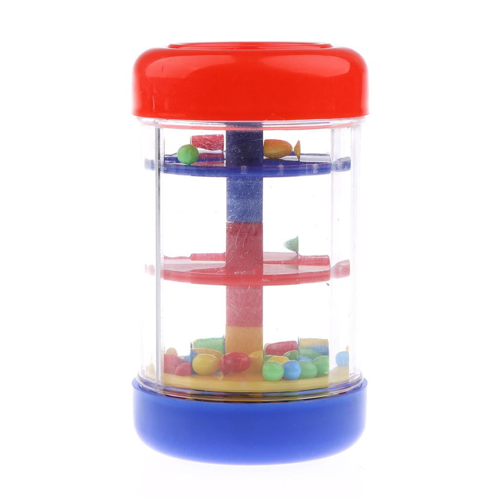 Rain Stick Rainbow Tube Shaker Twirly Rhythm Rattle Toy para niños ...