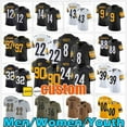8 Kenny Pickett George Pickens Football Jersey Joey Porter Jr 90 T.J ...