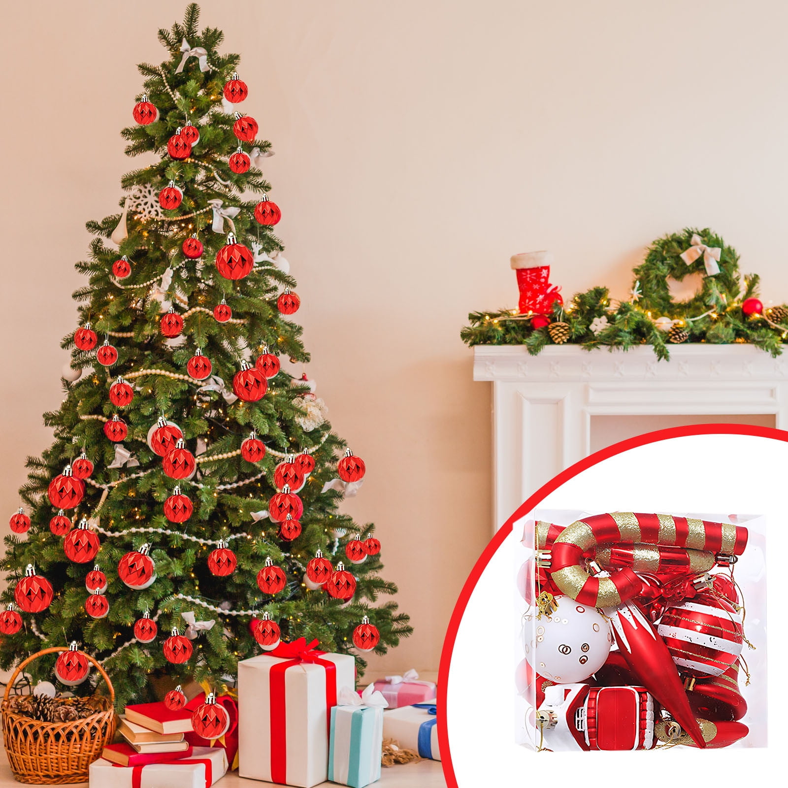 Click here for Timifis 16pcs Christmas Ball Ornaments Christmas T... prices