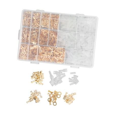 Wire Crimp Terminal Block, Versatile 1000Pcs Portable Male Female Wire ...