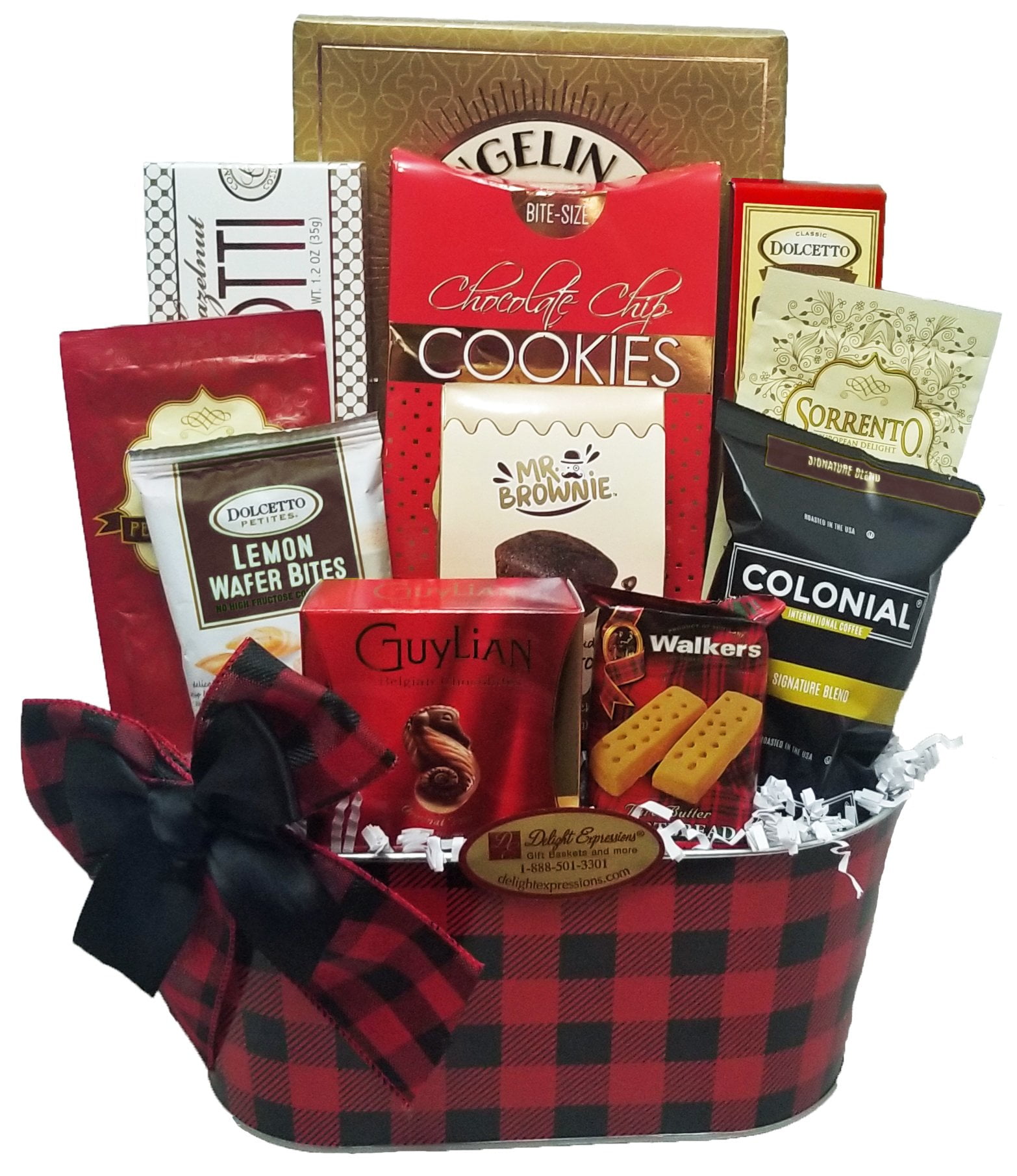Goodies from Santa Holiday Christmas Gift Basket - Walmart.com