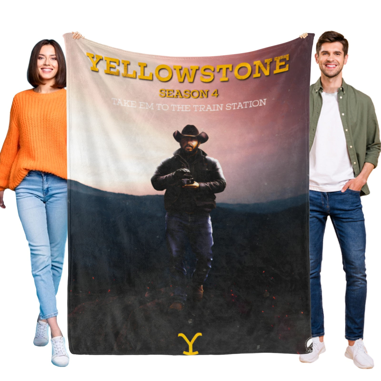 Click here for Chunyingliu Yellowstone Throw Blanket Gifts For Fa... prices