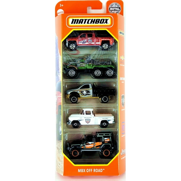 Matchbox MBX Off Road 5-Pack 1:64 Scale Vehicles - Walmart.com