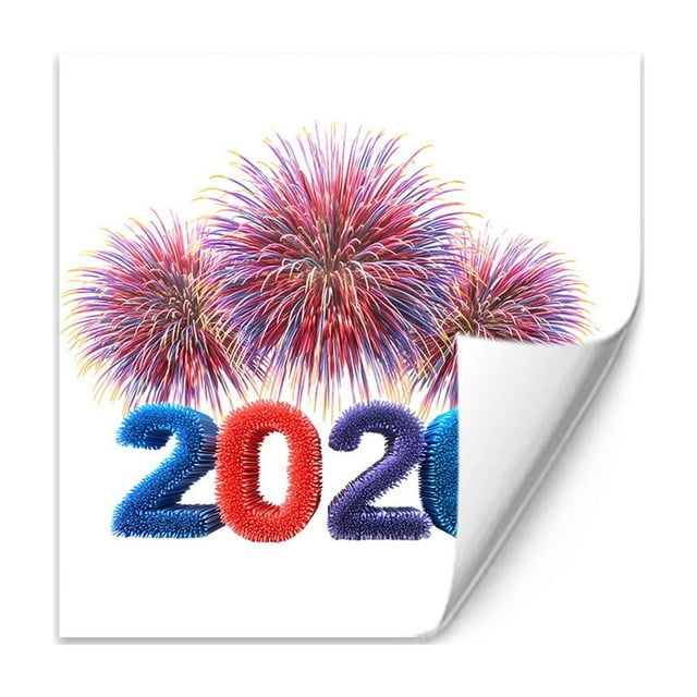 2026 Christmas Static Cling Decal, Silk Material Removable PVC Sticker ...