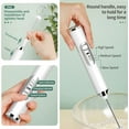 BN-LINK Handheld Frother, USB Rechargeable, 3 Speeds, 2 Whisks, for ...