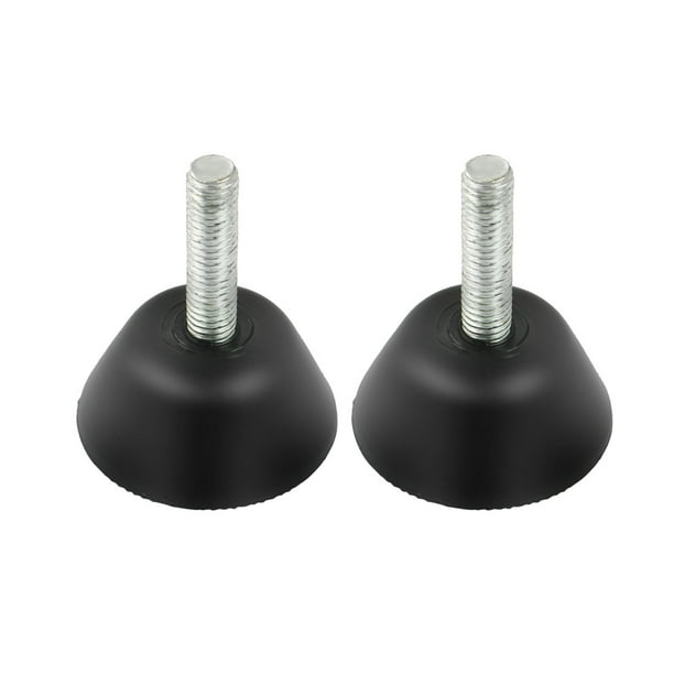 2pcs 40mm Base M8x32mm Thread Table Desk Screw On Adjustable Levelling ...