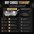 siraats titanium pan,Pure Titanium Hammered Frying Pan,Scratch ...