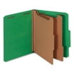 Universal 10-Pack Emerald Green Heavy Duty Pressboard Folders with ...