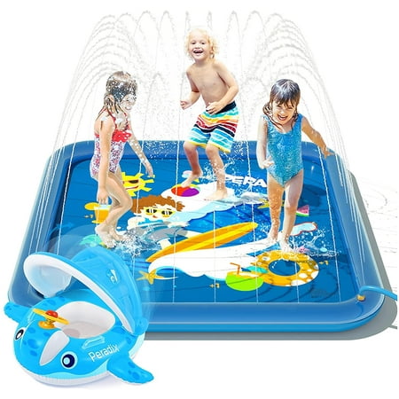 Baby Pool Float and Sprinkler Splash Pad for Kids | Walmart Canada