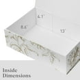 Sorarto Luxury Keepsake Gift Box | Gold Floral Decorative Boxes with ...