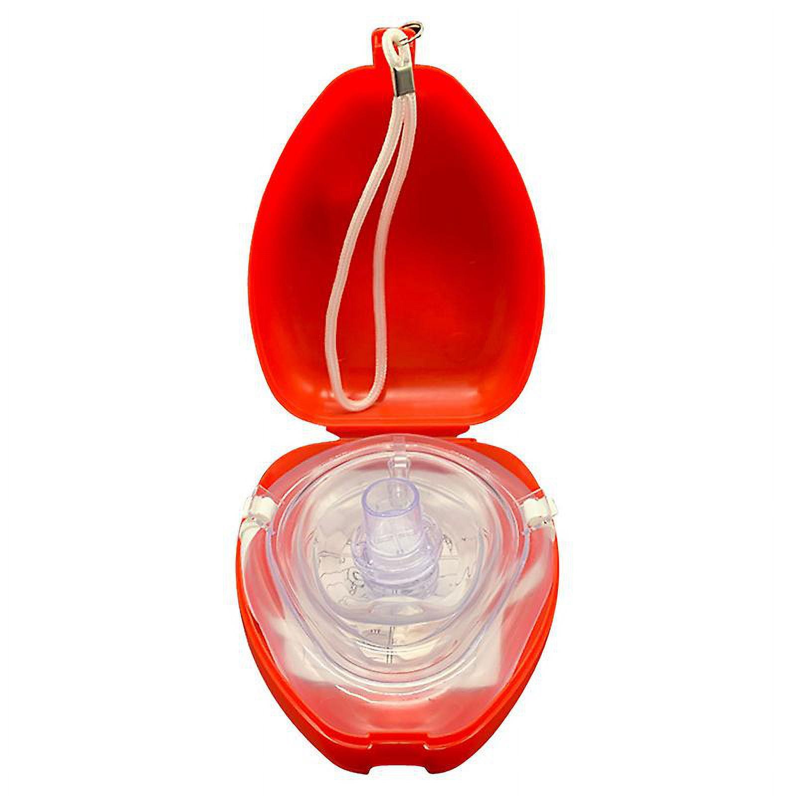 Mascarilla de reanimación Rojo Verde Pocket Cpr con válvula | Walmart ...