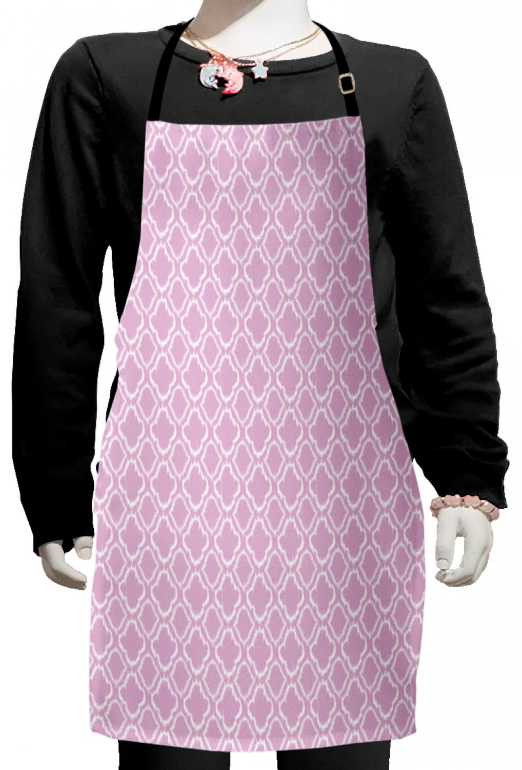 Ikat Kids Apron, Classical Pattern Design in Pastel Feminine Colors ...