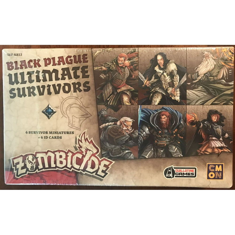 Zombicide: Black Plague - Ultimate Survivor Kickstarter Exclusive ...