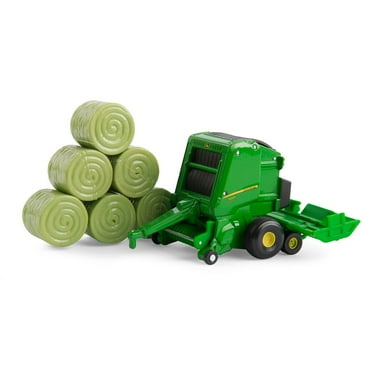 John Deere Die-Cast 1:64 Scale 4960 Tractor Toy with Forage Harvester ...