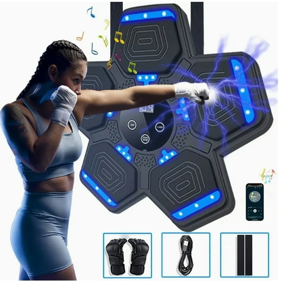 2026 Saker Upgraded Music Boxing Machine|Smart Wall-Mounted Punching ...
