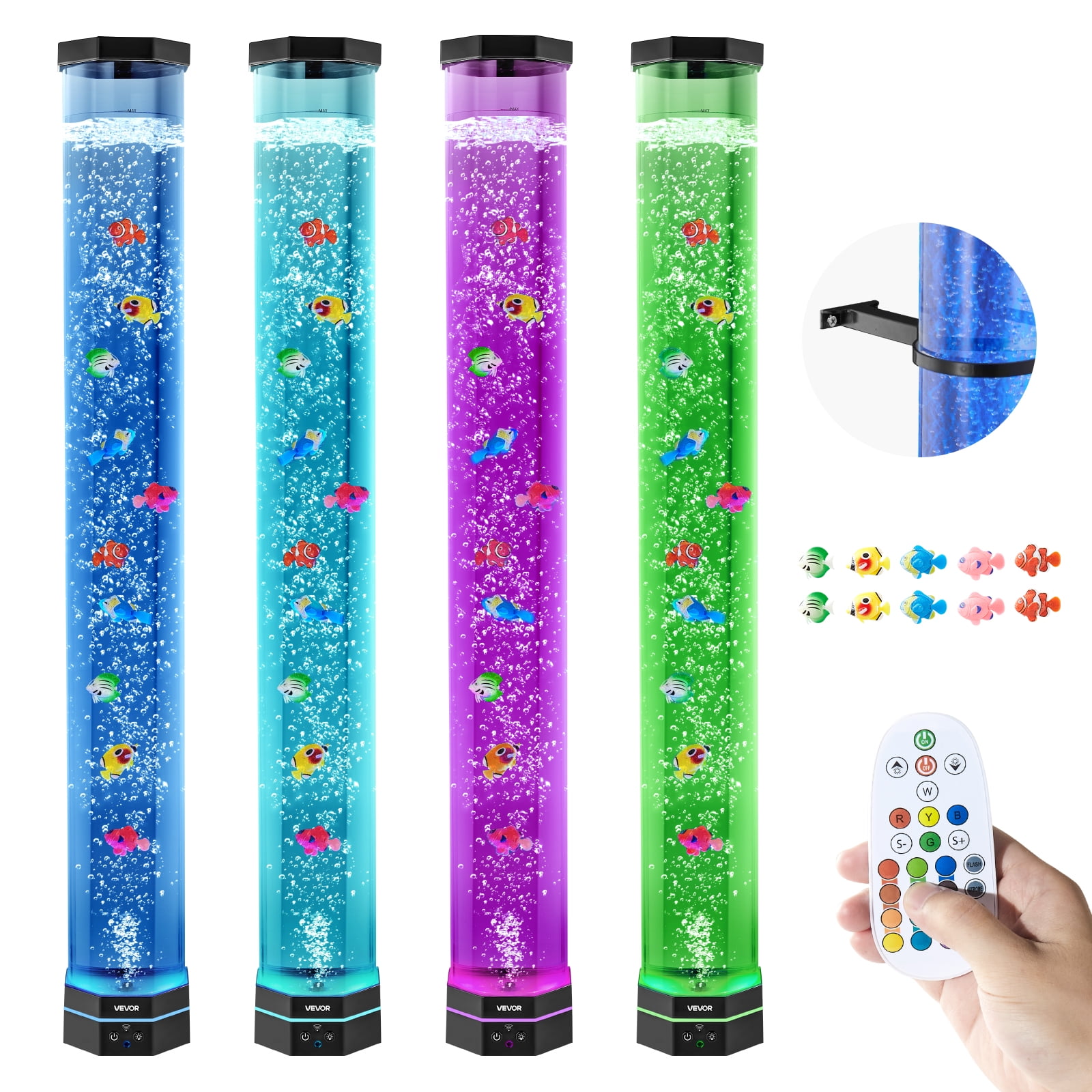 Click here for Vevor Bubble Tube Lamp 16 Color 3.3 Ft Sensory Aqu... prices