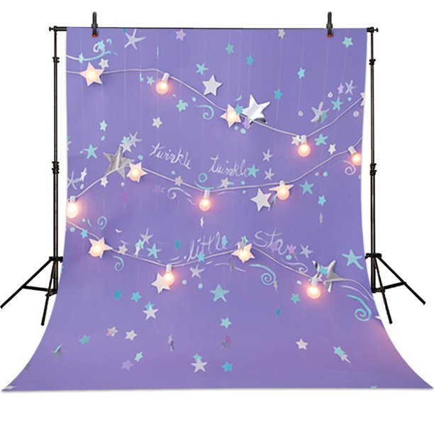 MOHome 5x7ft Sparkle Star Backdrops Photography Photo Backgrounds ...