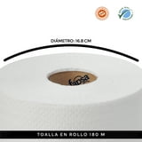 Toalla en Rollo de 180 M FAPSA TR180 caja con 6 | Walmart en línea