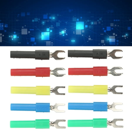 Mgaxyff U Type Wire Connector,10PCS U Type Wire Connector Rear 4mm ...