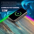 Large RGB Wireless Charging Mouse Pad Tropical Shore Sunset Turtles14 ...