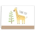 Jungle Animal Baby Child Thank You Greeting Cards / 36 Note Cards / 6 ...