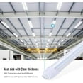 R17d 8ft Fluorescent LED Light Tube 45W T8 6000k Dual-End Power 4Pack ...