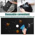 3-Piece Set of Gas Stove Guards, Easy-Clean and Reusable Stove Surface ...