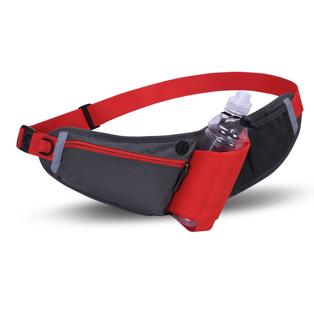 Multifunctional fitness water bottle waist bag Marathon belt bag ...