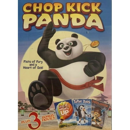 CHOP KICK PANDA Plus 3 Bonus Movies Animated Children's DVD SEALED ...