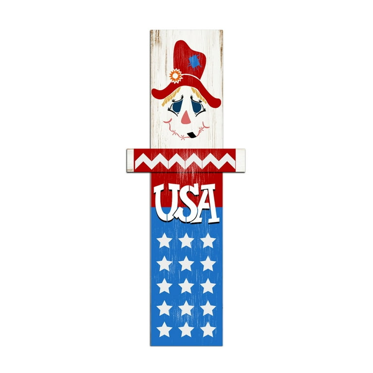 Uncle Sam Face Stencil