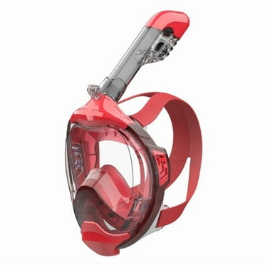 Hydro-Swim SeaClear Vista Snorkeling Mask, White - Walmart.com
