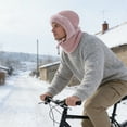 Beanie Hat for Women 2026, Multifunctional Knit Winter Hat with Scarf ...