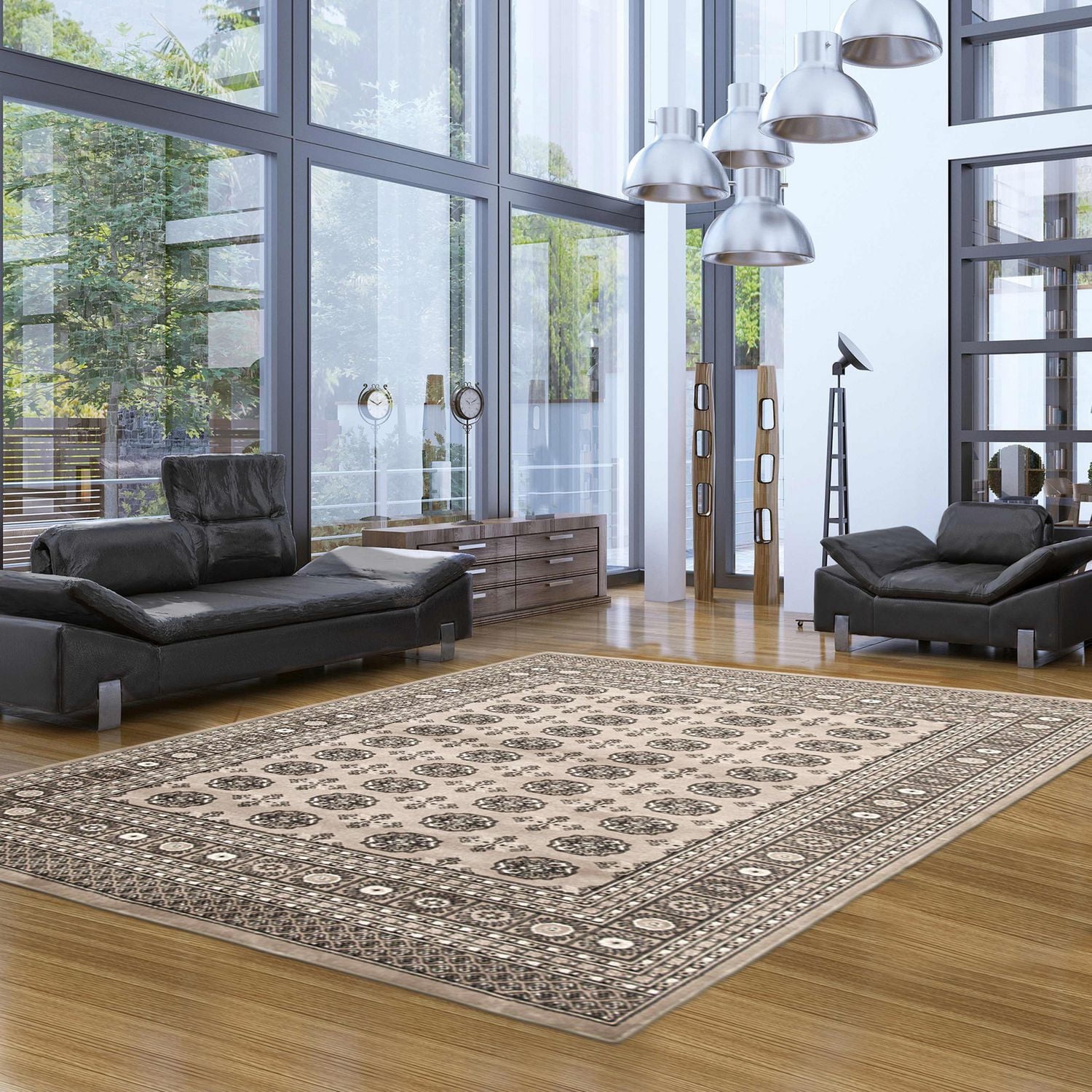 Click here for Manolaki Tekke Oriental Area Rug For Living Room... prices