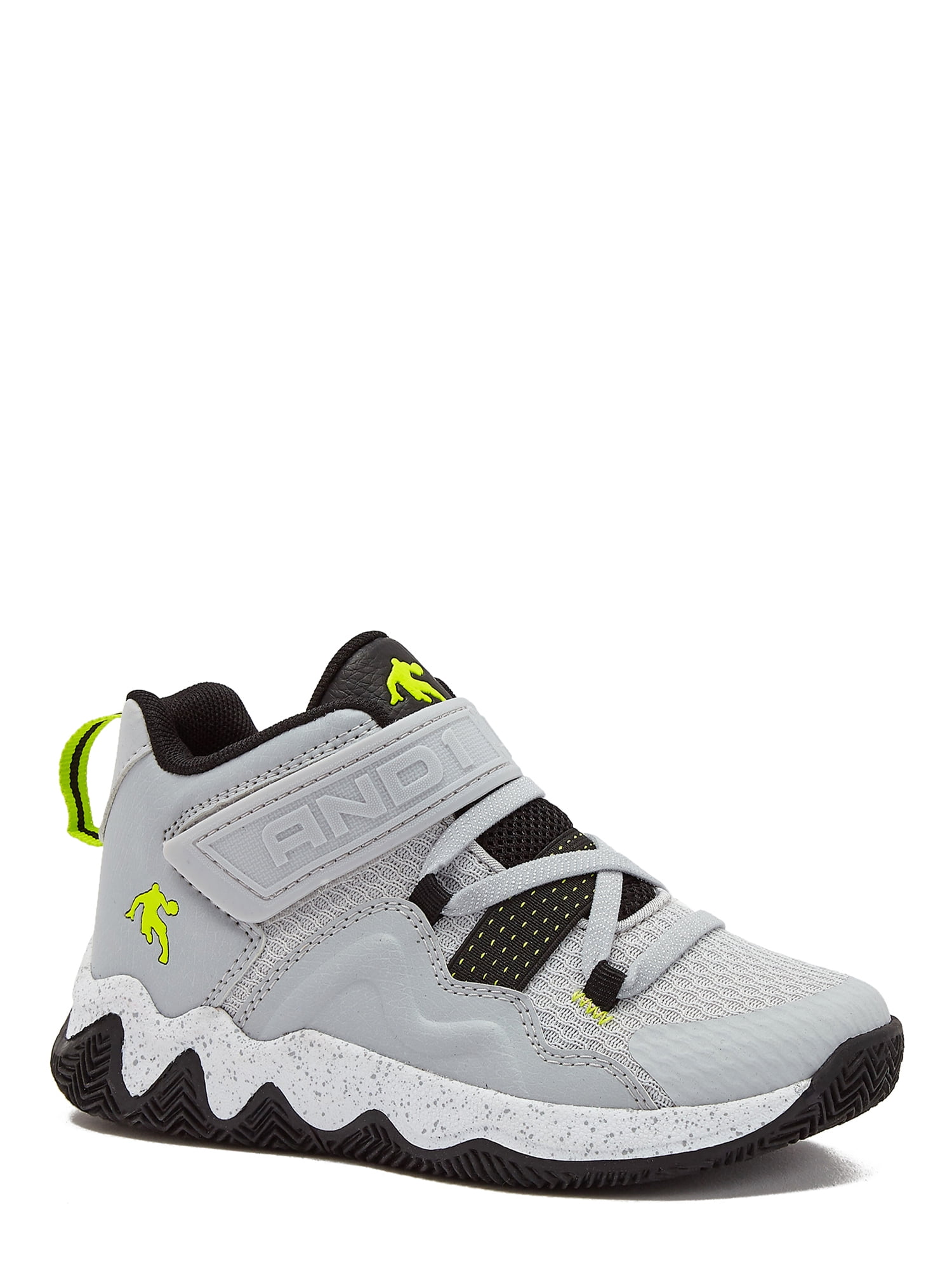 AND1 Little & Big Boys Strap Basketball Sneakers, Sizes 13-6 - Walmart.com