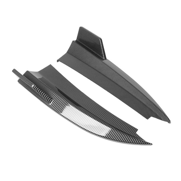 2PCS Rear Bumper Side Diffuser, Left Right Air Vent Cover Trim Frame ...