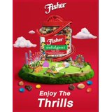 Fisher Snack Indulgent Trail Mix, 38 Ounces, Peanuts, Milk Chocolate ...