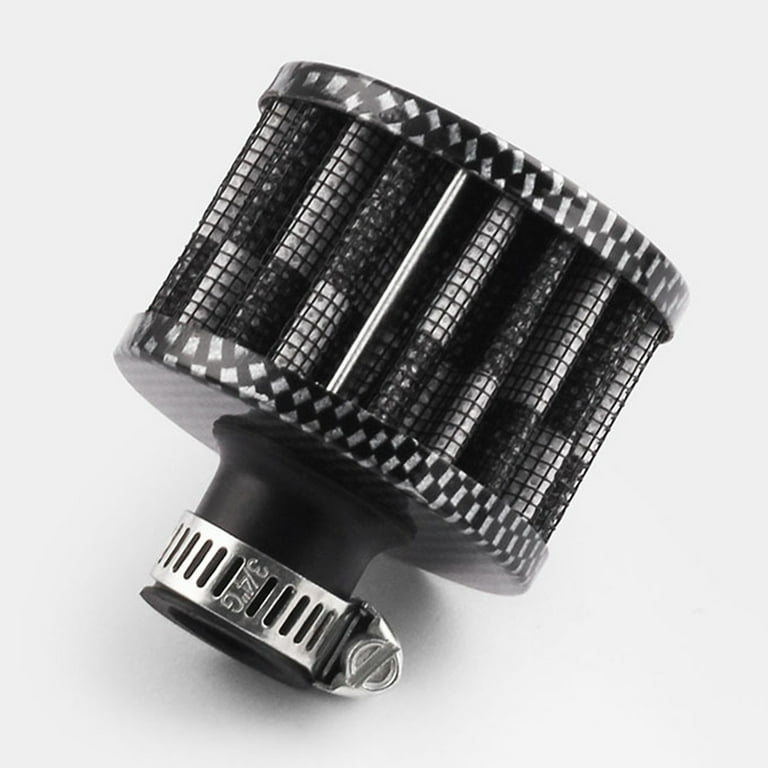 Air Filter Car 13mm/0.5in Mini Air Intake Filter Vent Crankcase ...