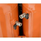 RIDGID 200 PSI 4.5 Gal. Electric Quiet Compressor with Gauge and Quick ...