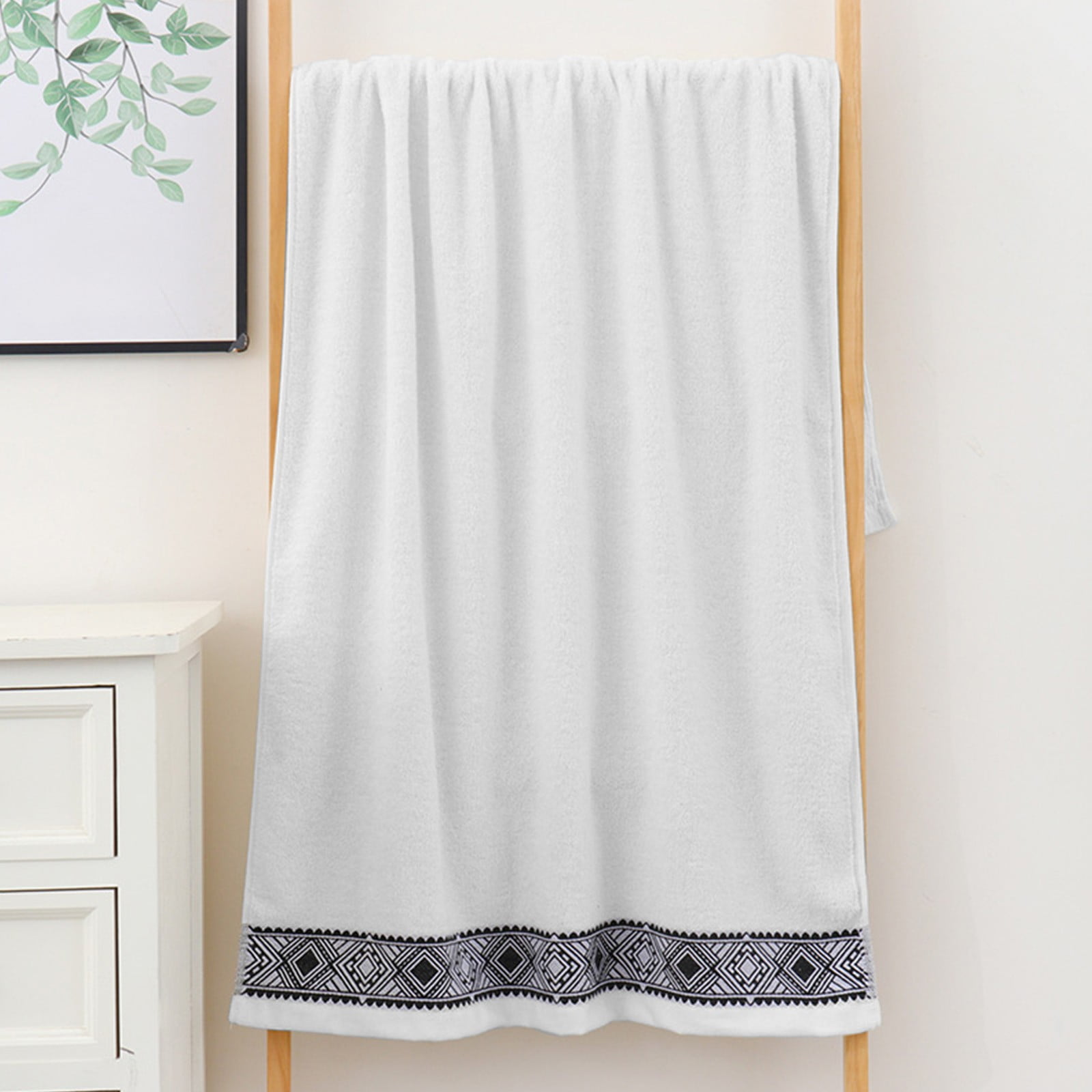 Click here for Rwvbm Bath Towel Cotton Terry Towel For Adults Lar... prices