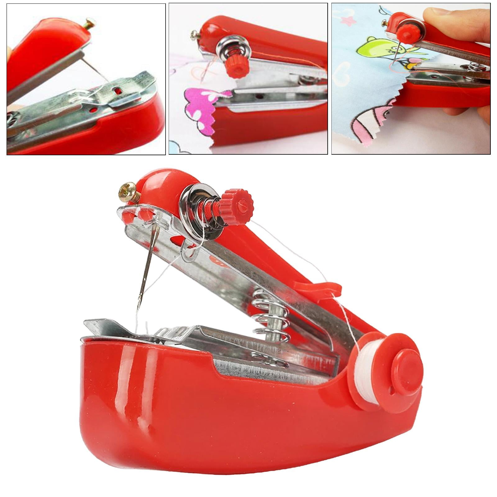 Mini Sewing Machine Handheld Household Mending Machines Desktop ...