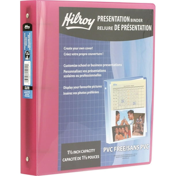 Hilroy 1.5" Presentation Binder - Walmart.ca