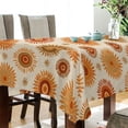 60x120in Square Printed Tablecloth Easy-Care Decorative Table Cloth for ...