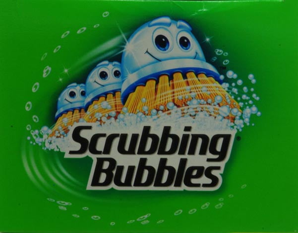 Scrubbing Bubbles Logo