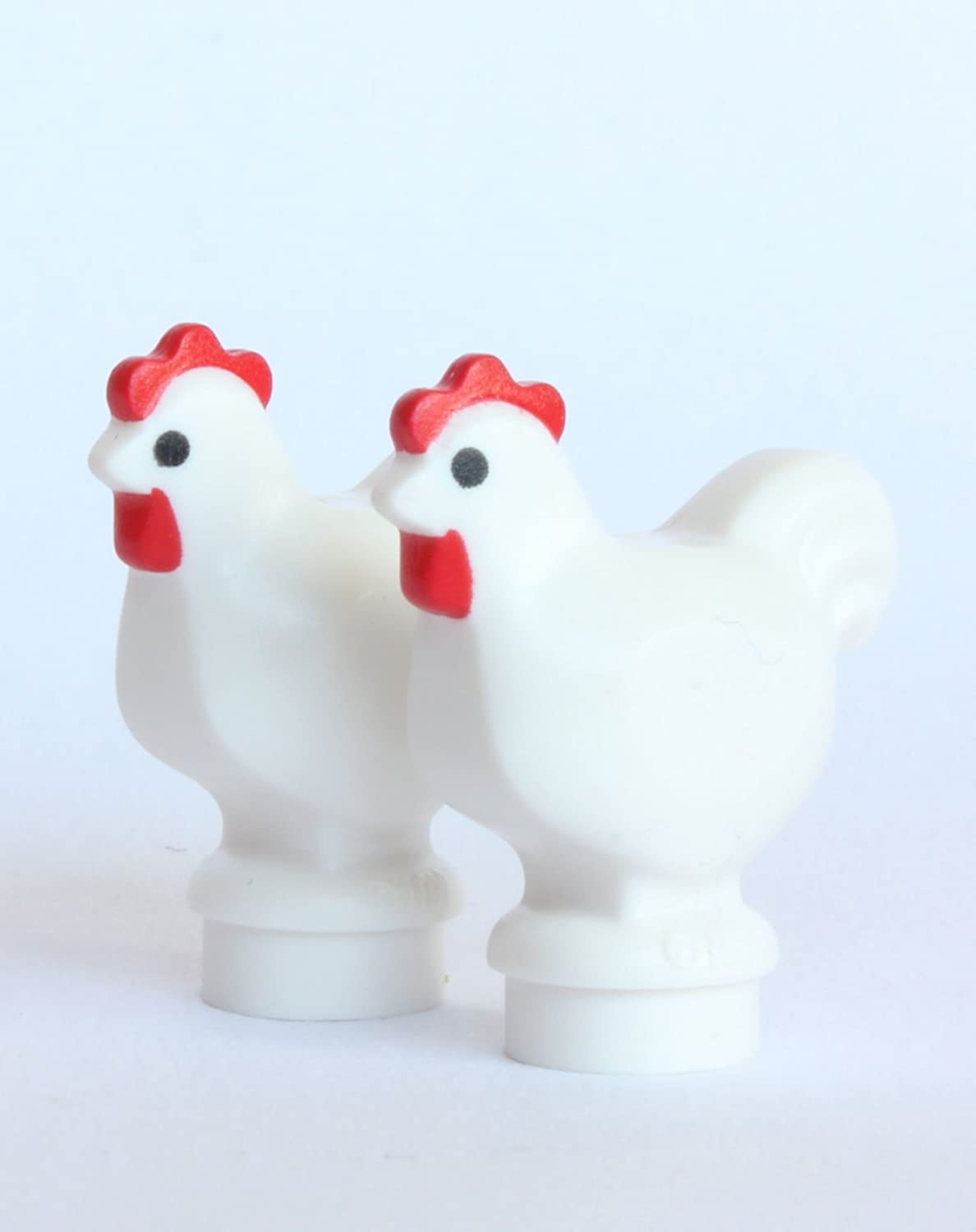 LEGO Animals White Chickens (Very Small!) - Walmart.com