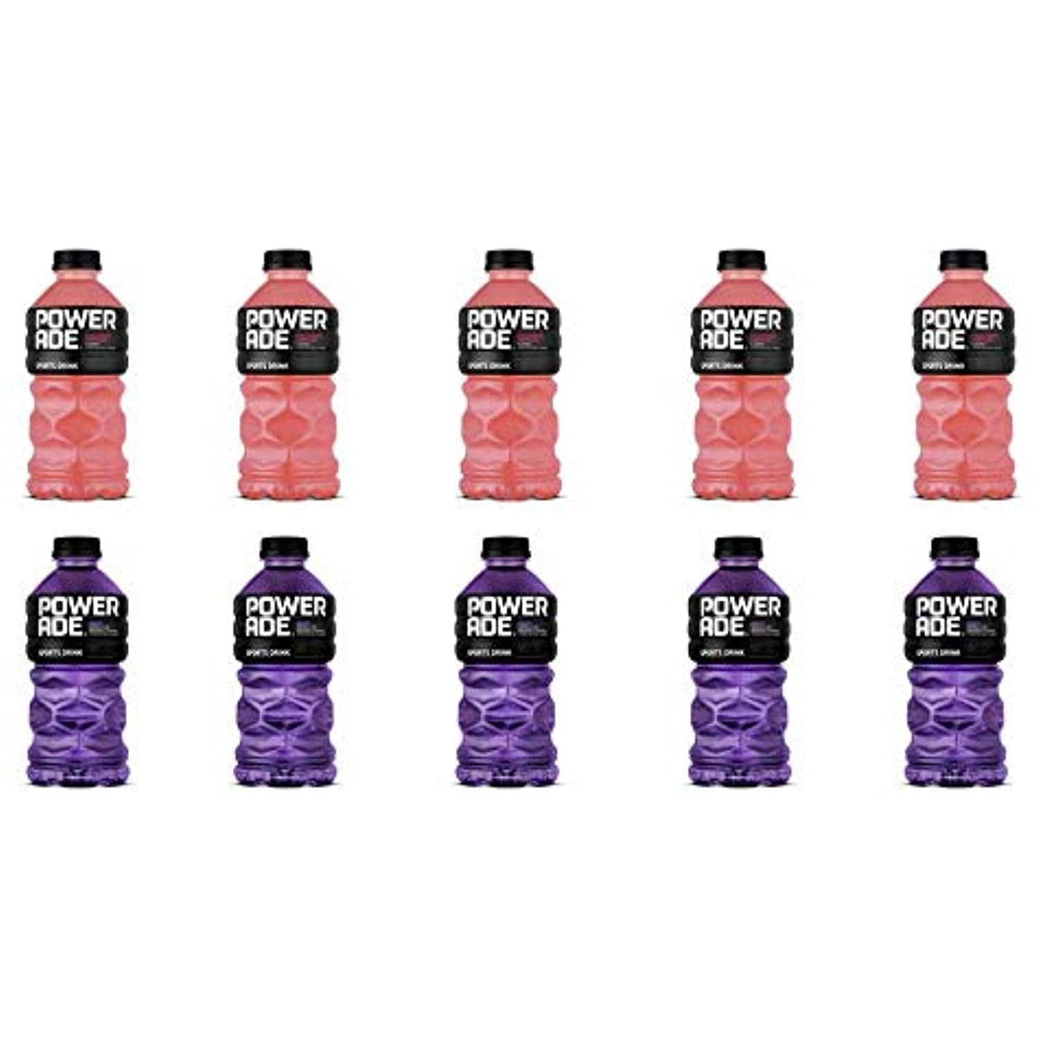 Luv Box-Variety Powerade Pack, 28Oz, 10 Pack, Strawberry Lemonade ...