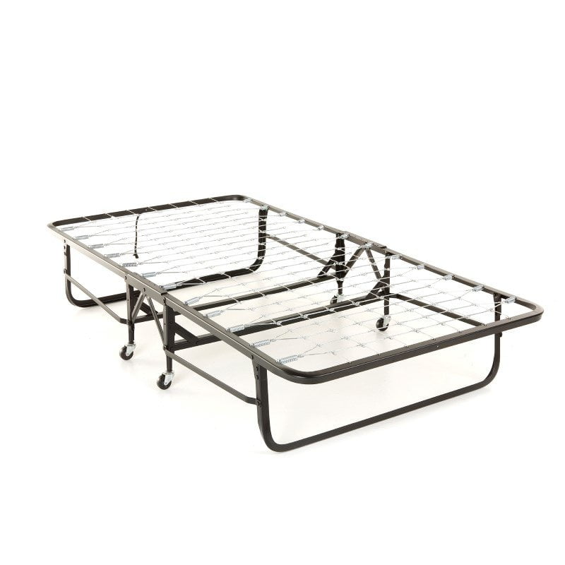 Deluxe Rollaway 1221 Folding Link Spring Bed with 39” Foam Mattress and ...